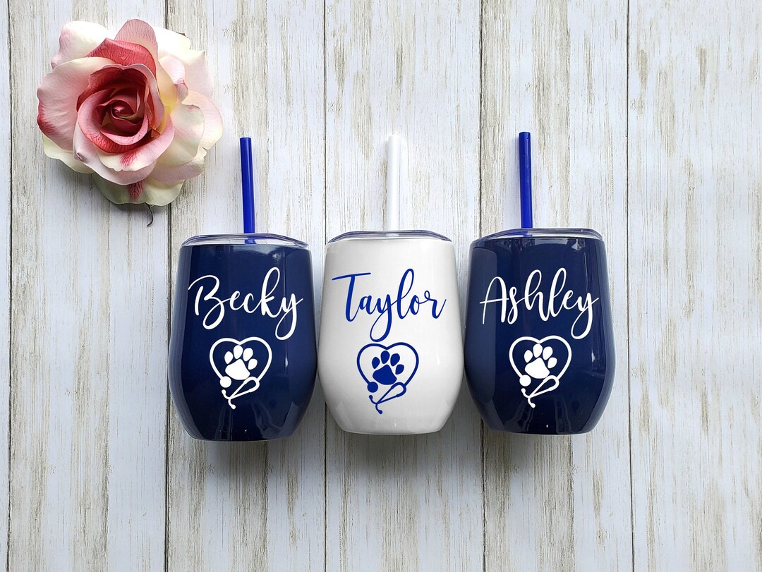 Personalized Vet Tech Tumbler: Stainless Steel Insulated Cup - Etsy