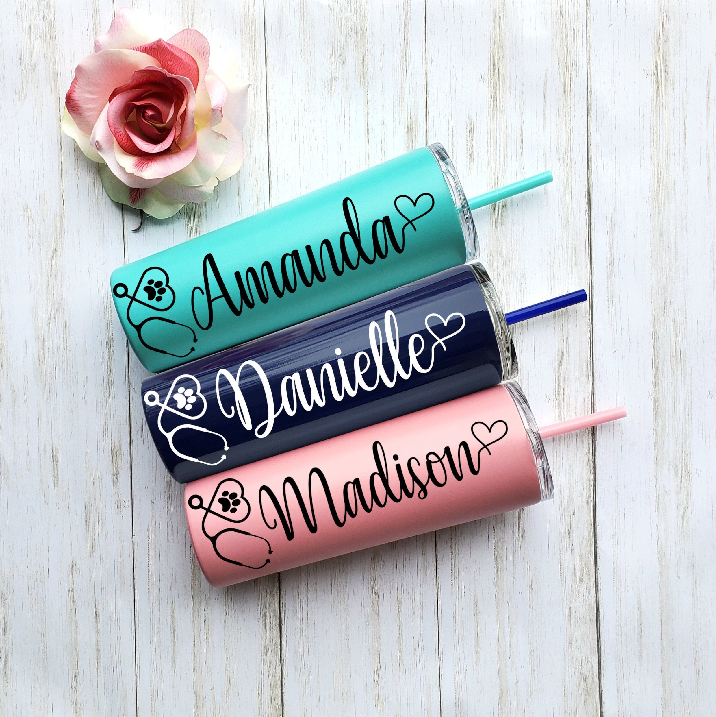 Personalized Cup for Veterinarian Vet Tech Gift 20oz Insulated - Etsy