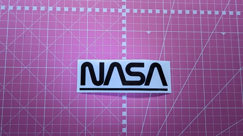 6X NASA Vinyl Sticker Decal, NASA Stickers, Nasa Decals X6 - Etsy