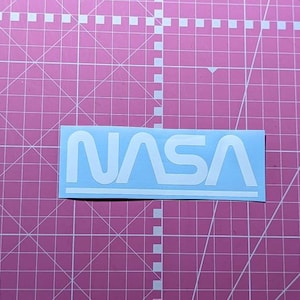 6X NASA Vinyl Sticker Decal, NASA Stickers, Nasa Decals X6 - Etsy