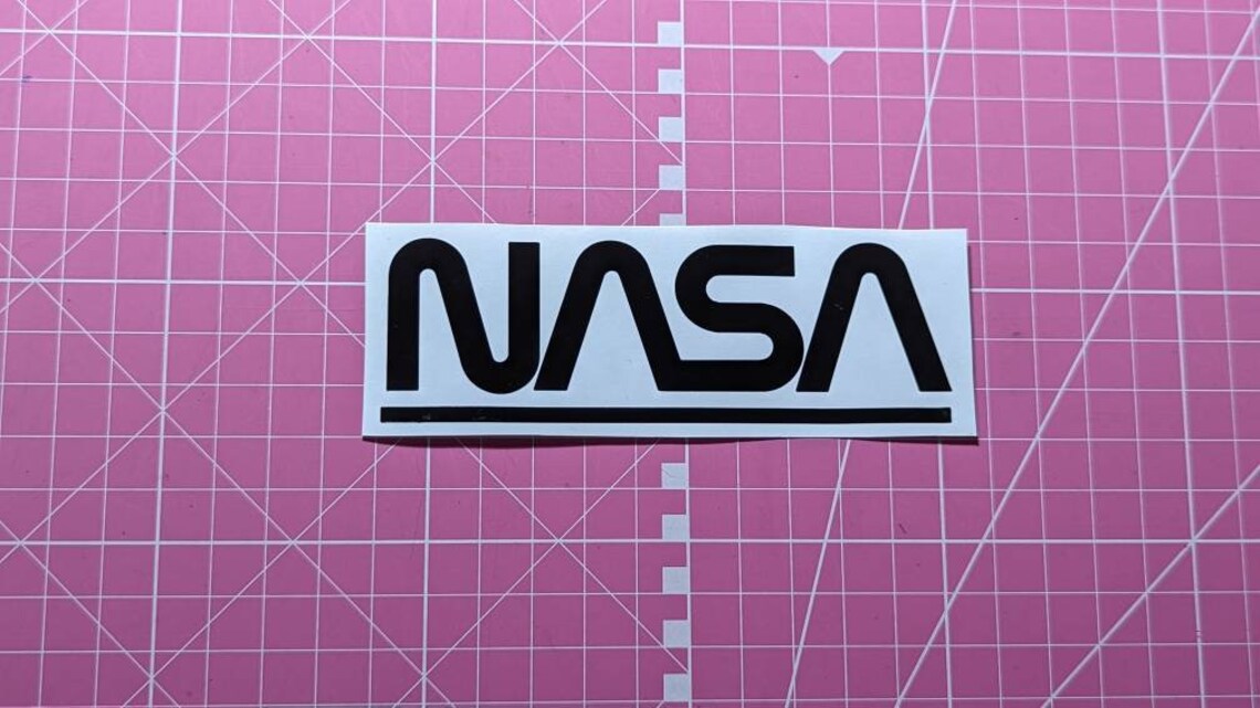 6X NASA Vinyl Sticker Decal, NASA Stickers, Nasa Decals X6 - Etsy