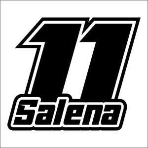 3 X Custom Racing Numbers & Name - Vinyl Stickers Decals - Race ...