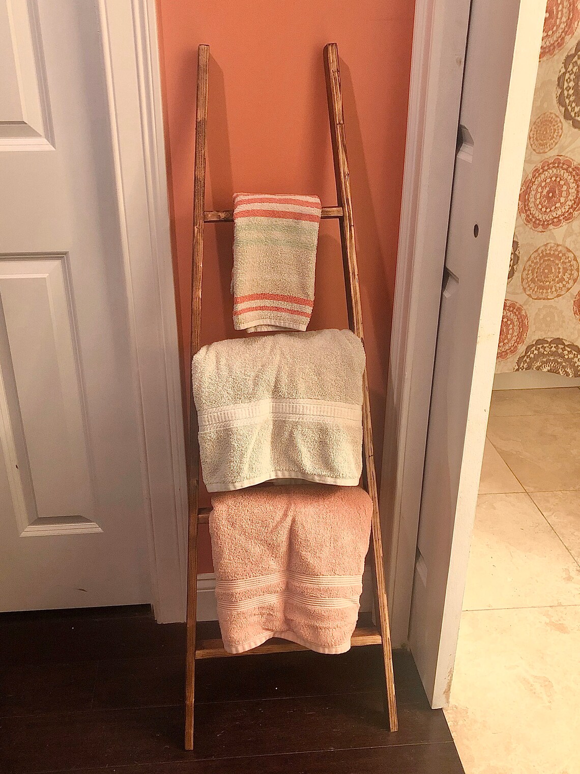 Decorative Ladder Rustic Home Decor Nursery Organization - Etsy