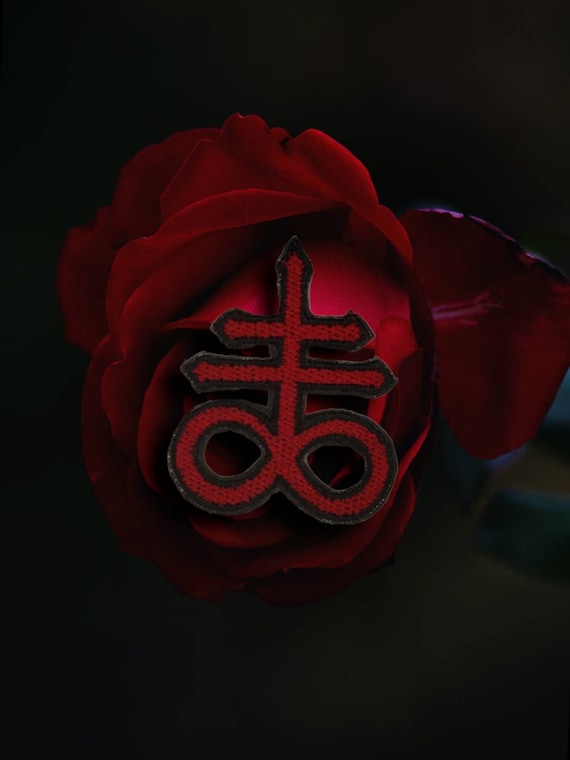 Leviathan Cross Embroidered Patch Iron on or Sew on Patches | Etsy