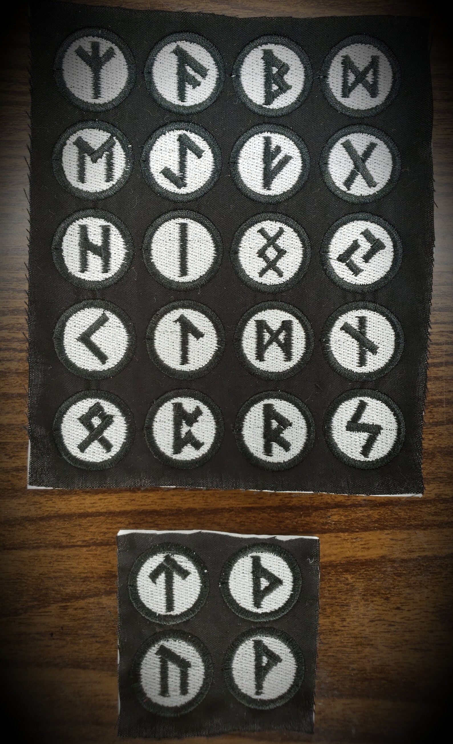 Tiny Inguz Rune Patch Relief NG Personalize Color | Etsy