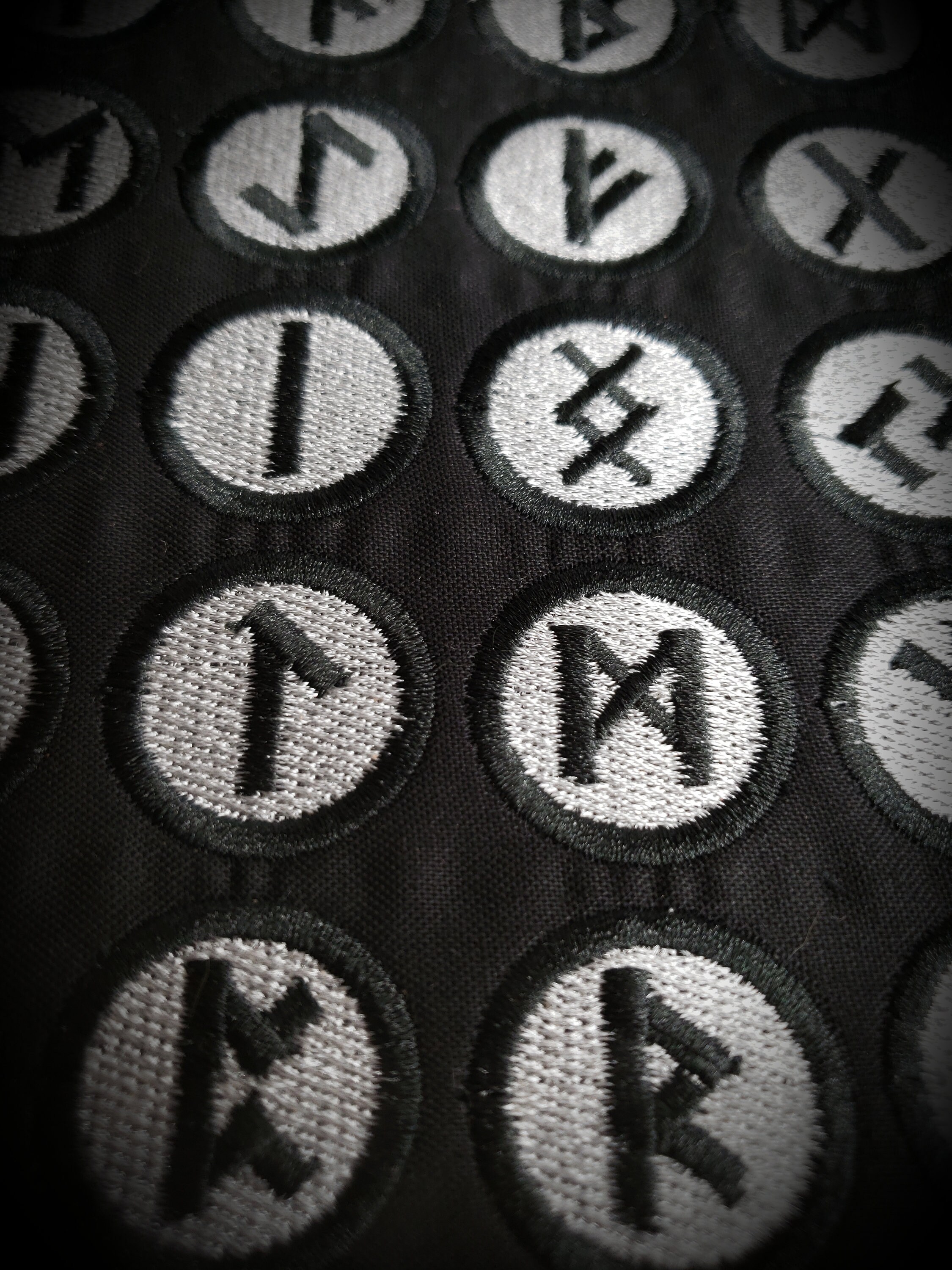 Tiny Inguz Rune Patch Relief NG Personalize Color | Etsy