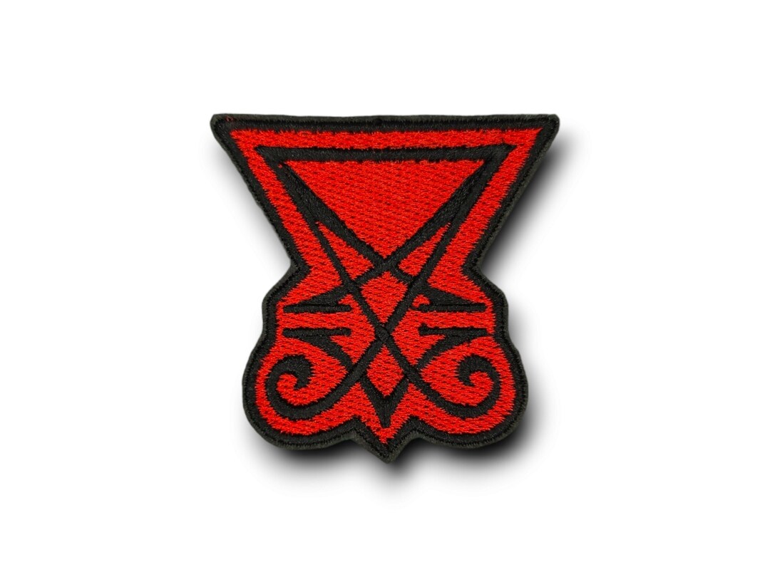 Sigil of Lucifer Embroidered Patch Iron on or Sew on Patches - Etsy