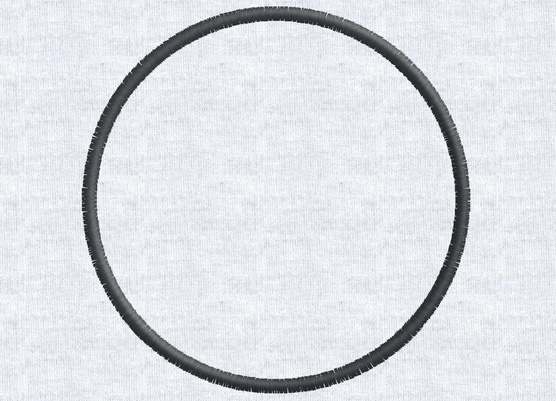 Circle Applique Embroidery Design Embroidery Machine File - Etsy