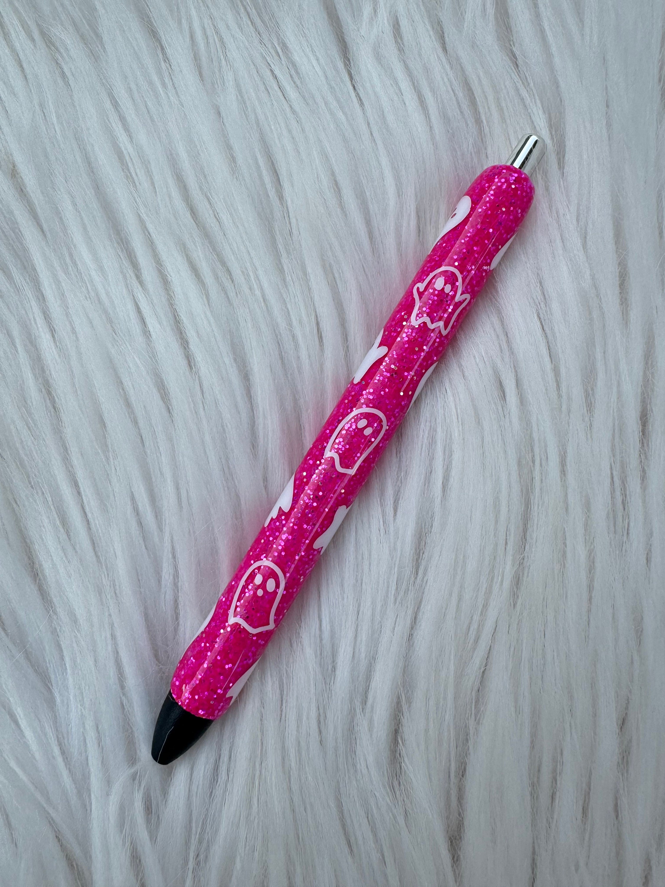 RTS ~ Ready to Ship ~ Glitter Pen ~ Halloween ~ Ghost ~ Ink Joy Pen ...