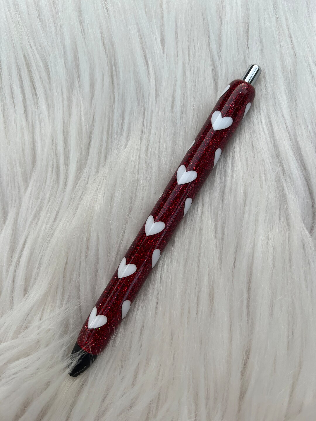 RTS ~ Ready to Ship ~ Hearts ~ Valentine’s Day Glitter Pen ~ Ink Joy ...