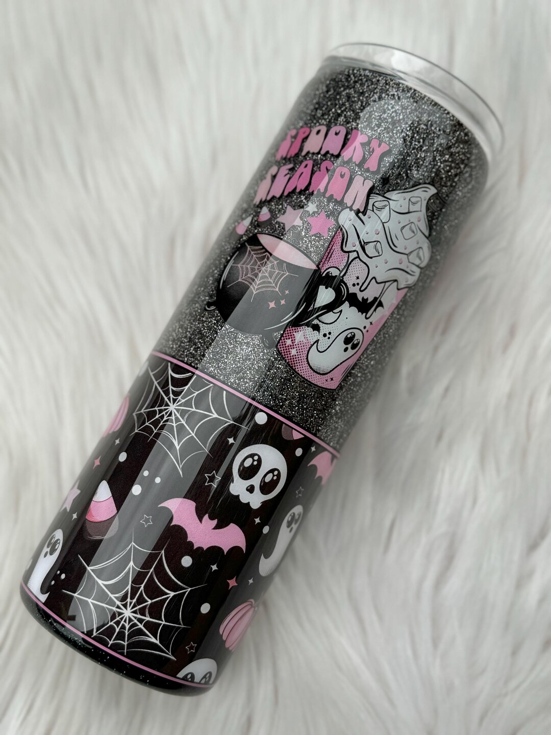 RTS ~ Ready to Ship ~ Glitter Tumbler ~ Halloween ~ Spooky Season ...