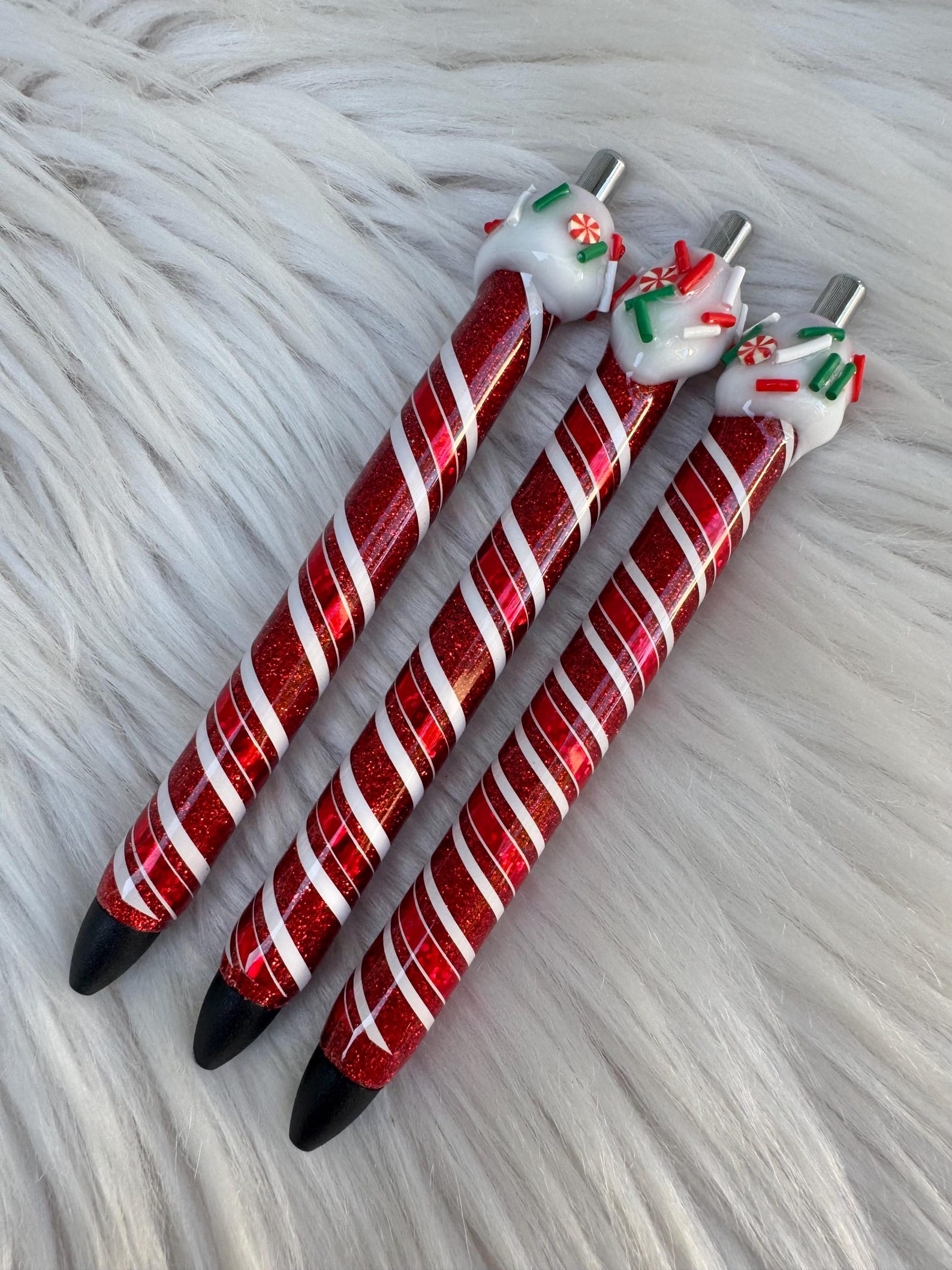 RTS ~ Ready to Ship ~ Glitter Pen ~ Ink Joy Pen ~ Red Glitter ~ Candy ...