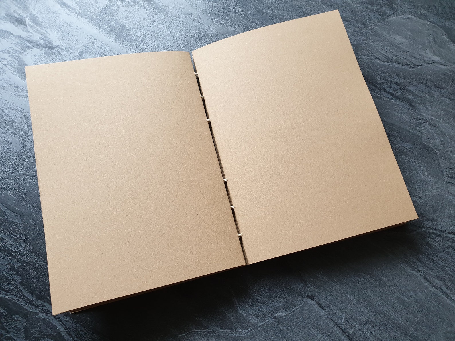 Ecofriendly Handmade Booklet 100% Recycled Kraft Paper DIN - Etsy