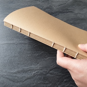 Ecofriendly Handmade Booklet 100% Recycled Kraft Paper DIN - Etsy
