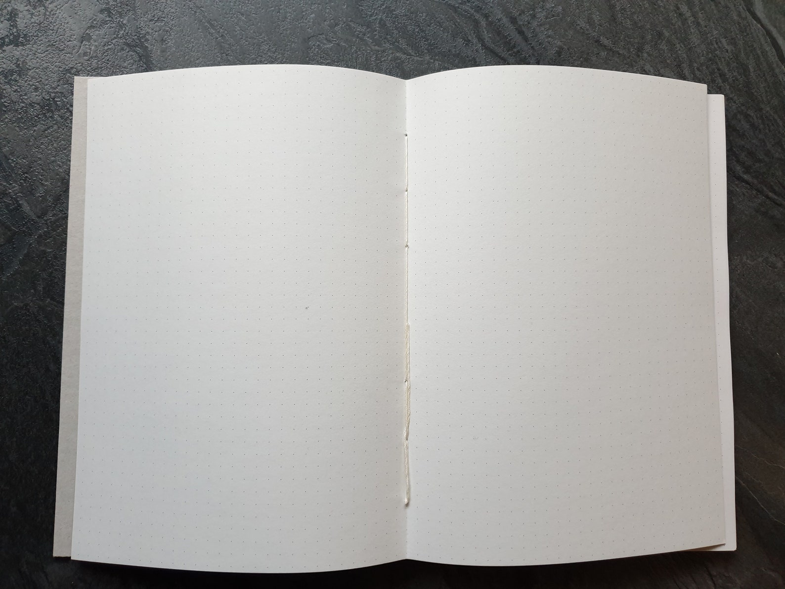 Ecofriendly, Handmade, Dotted Journal, 100% Recycled Paper, DIN A5 ...