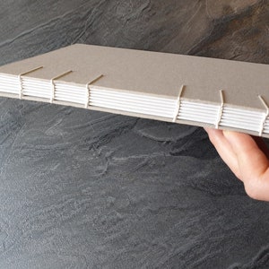 Ecofriendly, Handmade, Dotted Journal, 100% Recycled Paper, DIN A5 ...