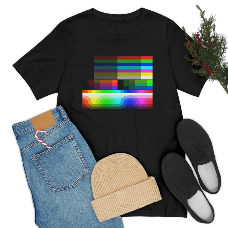 Ega Palette Color Test Chart Tshirt Unisex Jersey Short - Etsy