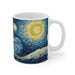 Mug, Van Gogh Inspired Starry Night Scene, Coffee Cup, Ceramic Tea Mug ...