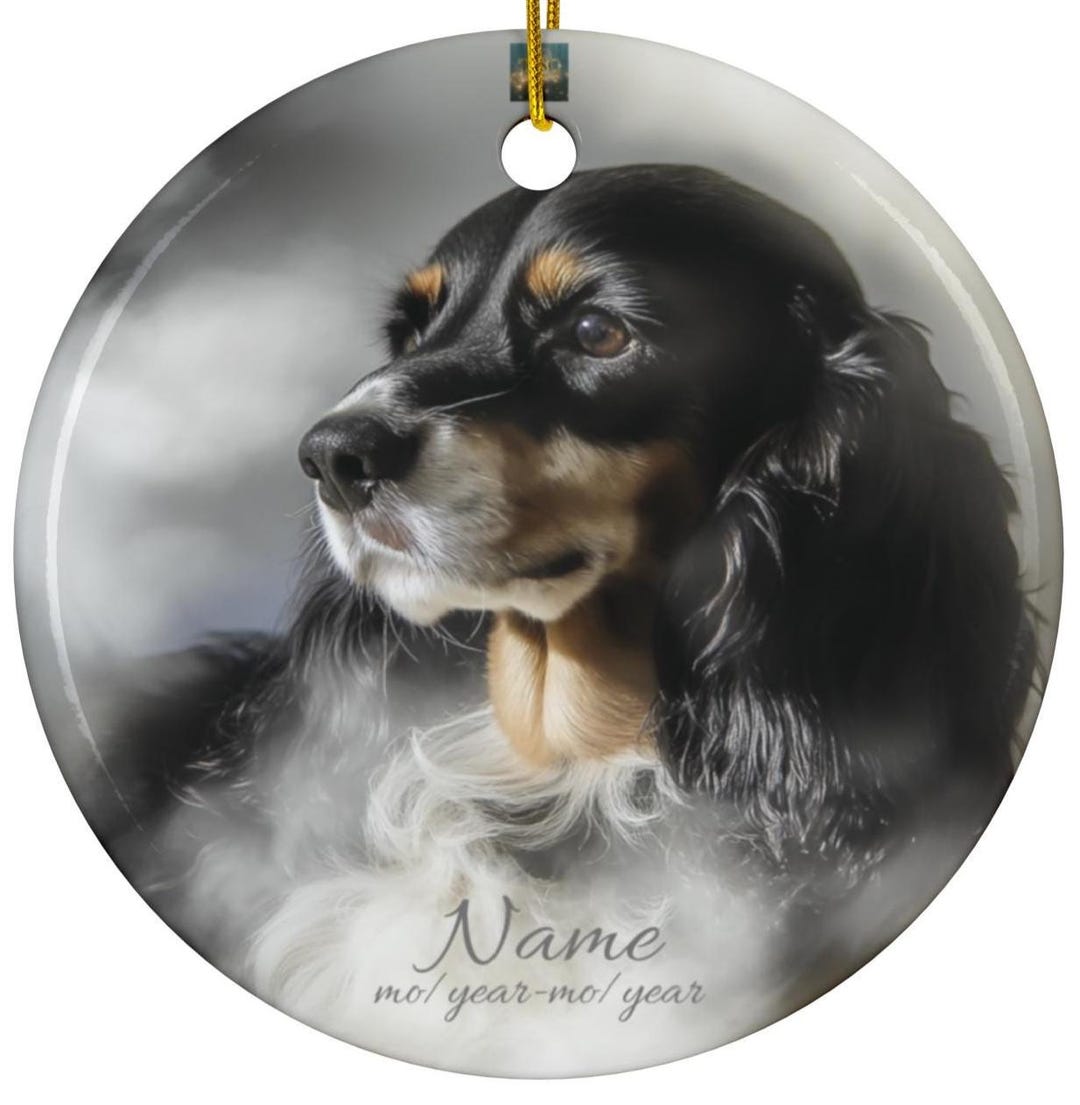 Angel Cocker Spaniel Premium Artwork Memorial Ornament, Eternal ...