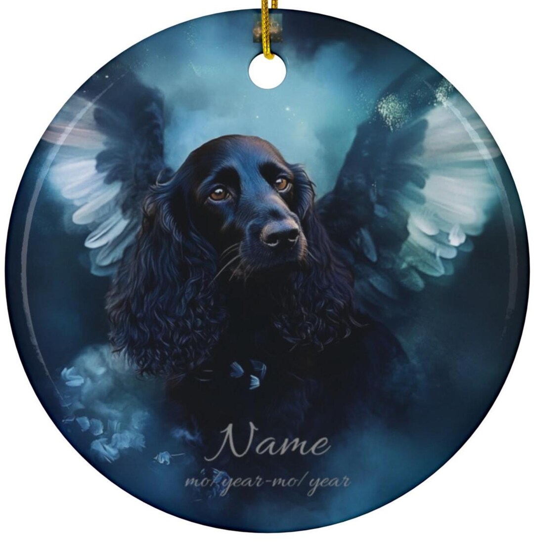 Angel Cocker Spaniel Premium Artwork Memorial Ornament, Eternal ...