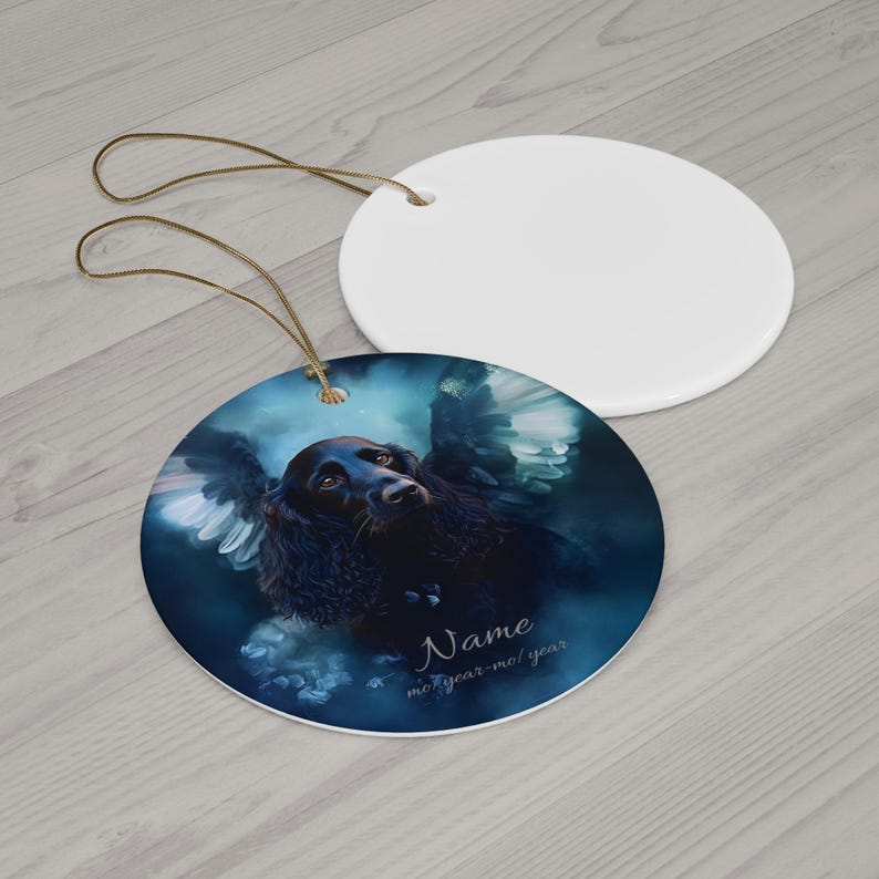 Angel Cocker Spaniel Premium Artwork Memorial Ornament, Eternal ...