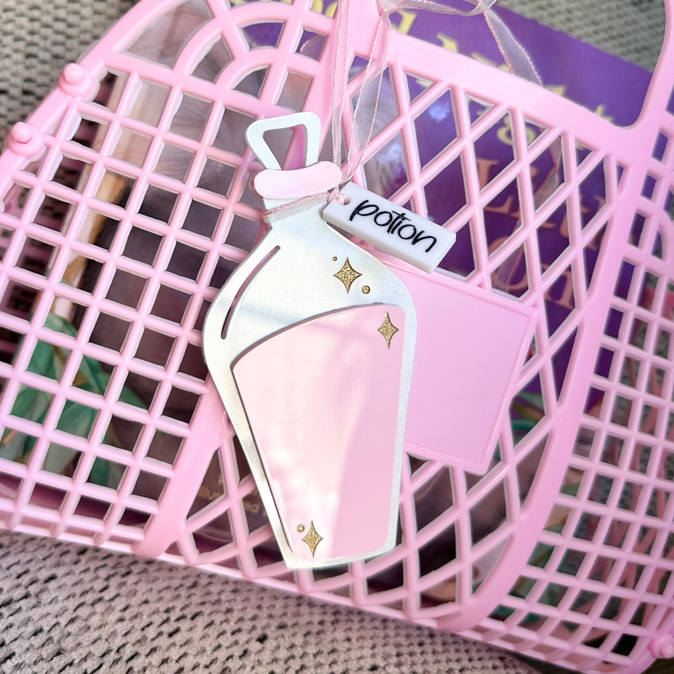 Potion Bottle Halloween Tag SVG Digital Download Boo Basket - Etsy