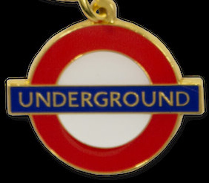 TFL™2010 Licensed Golden Underground™ Roundel Keyring - Etsy