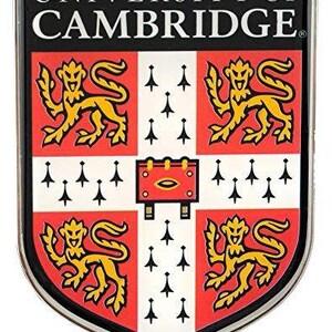 Cambridge University Licensed Official Epoxy Fridge Magnet Shield Crest ...