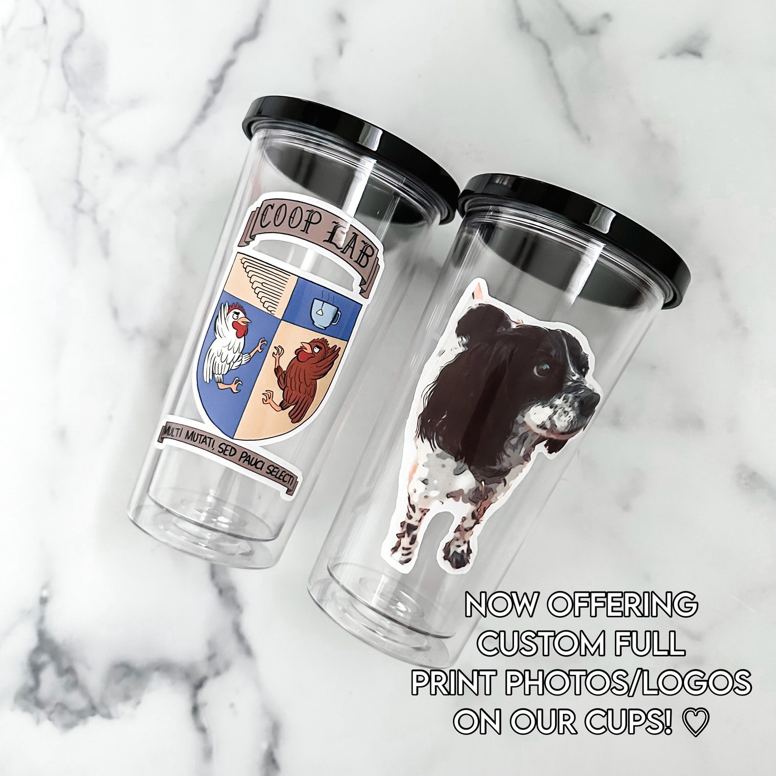 BOBA CUP Personalized Reusable 20oz Fully Custom Vinyl - Etsy