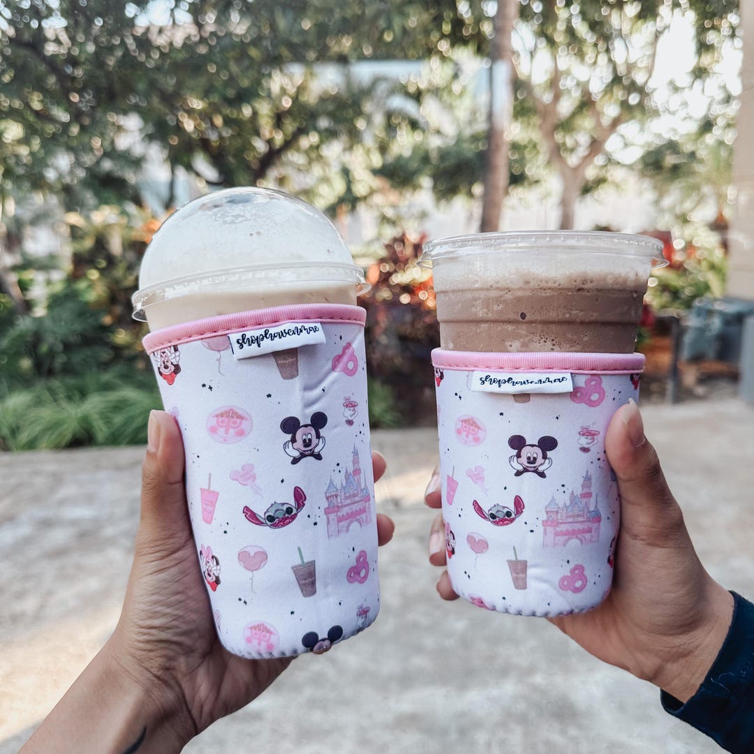 Pink Magical Iced Cold Cup Sleeve Made With Neoprene Material Coffee ...