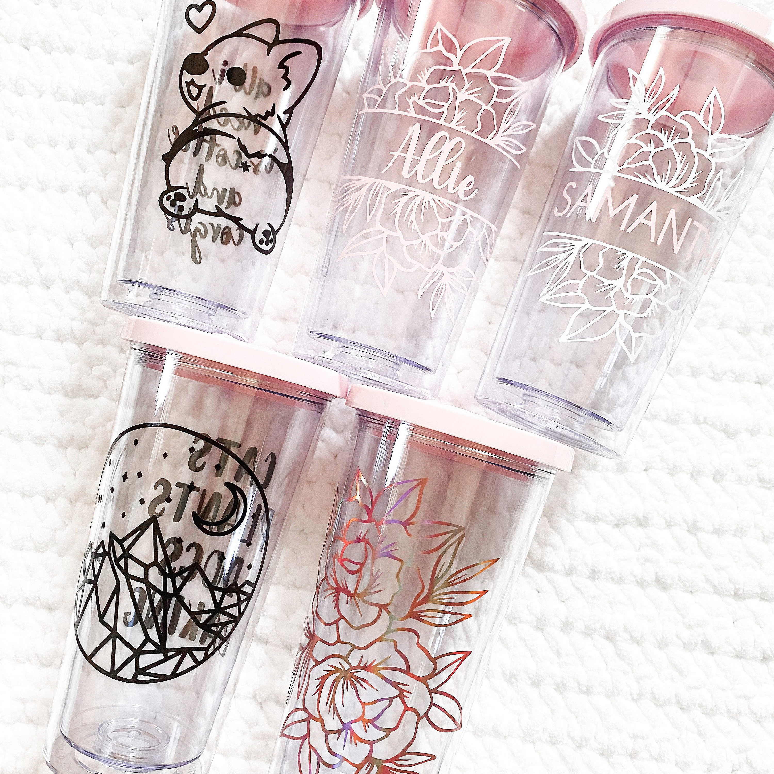 BOBA CUP Personalized Reusable 20oz Fully Custom | Etsy UK