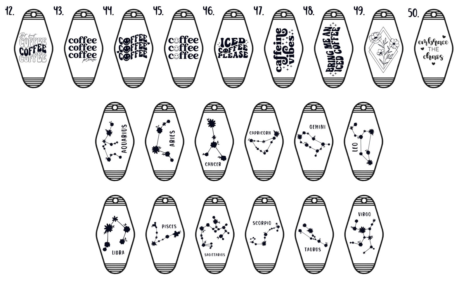 Motel Retro Keychain Custom Design and Personalized Resin - Etsy