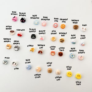 2 PIECES 50+ Designs Series Two Kawaii Cartoon Cute Mix + Match Switch ...