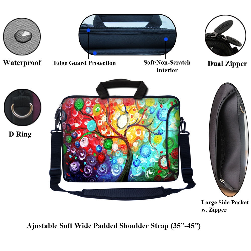 Customized Bag Personalized Laptop Bag With Side Pocket & - Etsy