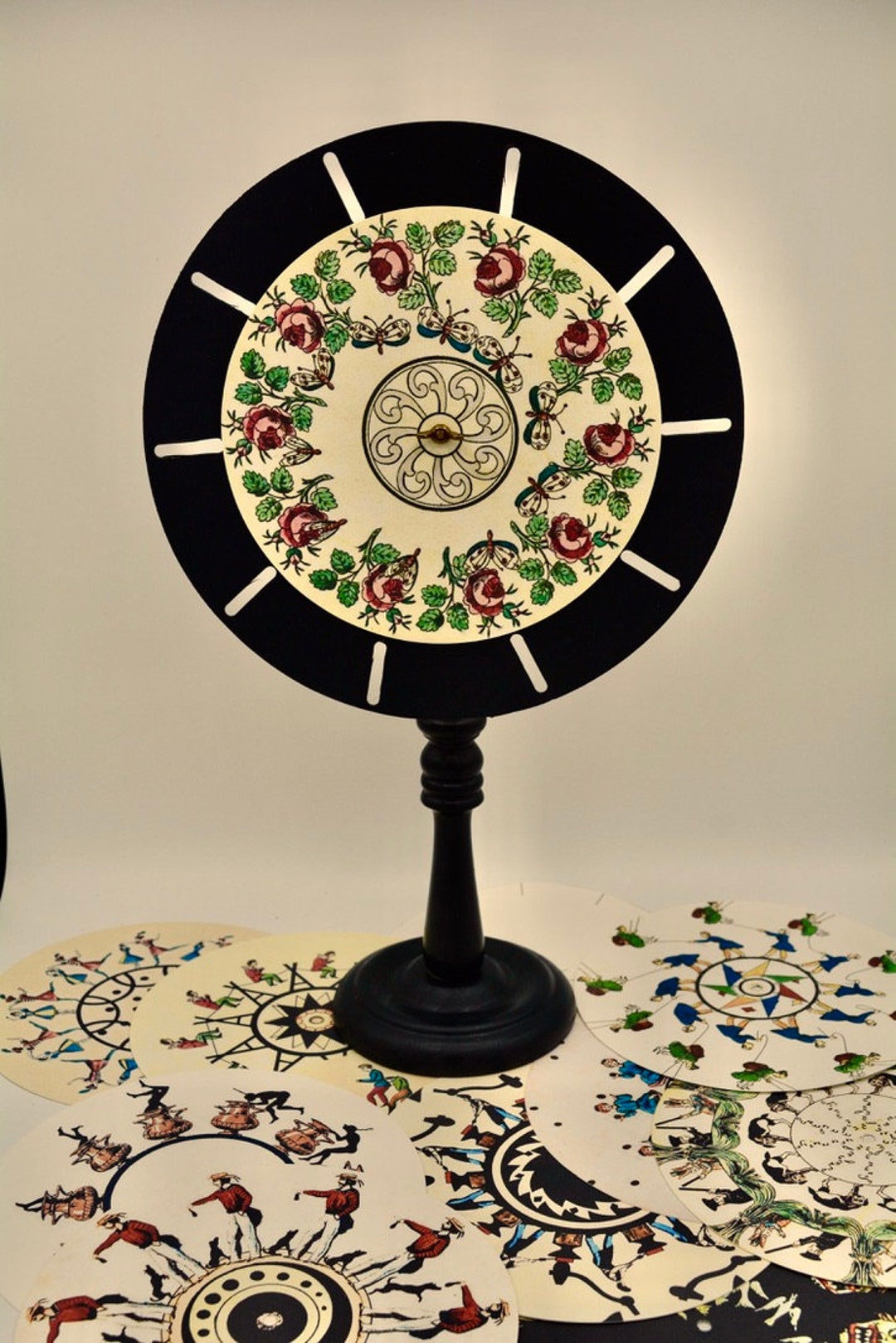 Reproduction of Joseph Plateau's Phénakistiscope - Etsy