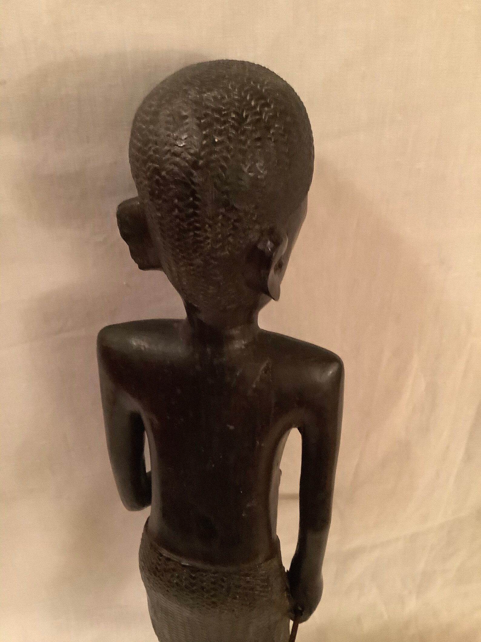 African Maasai Tribe Hunter and Woman Statues - Etsy