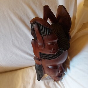 African Hand Carved Wolof Tribe Mask - Etsy