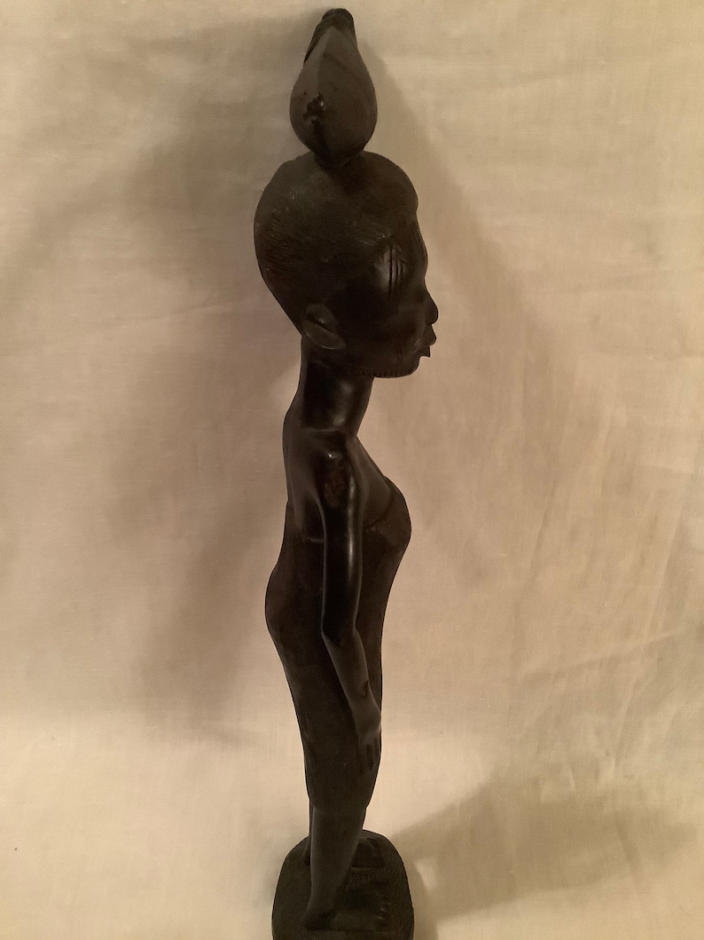 African Maasai Tribe Hunter and Woman Statues - Etsy