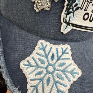 Snowflake Trucker Hat - Etsy