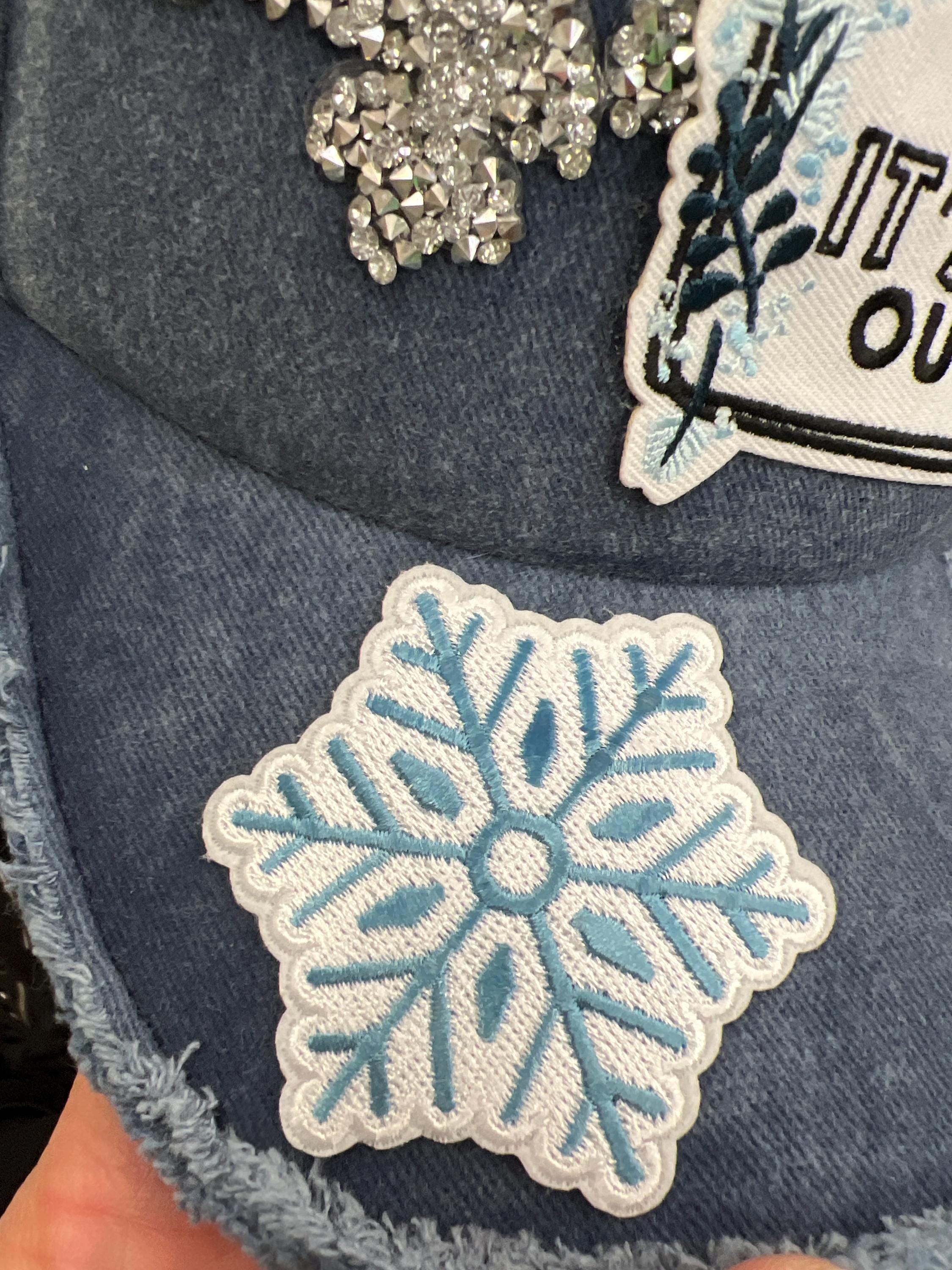 Snowflake Trucker Hat - Etsy