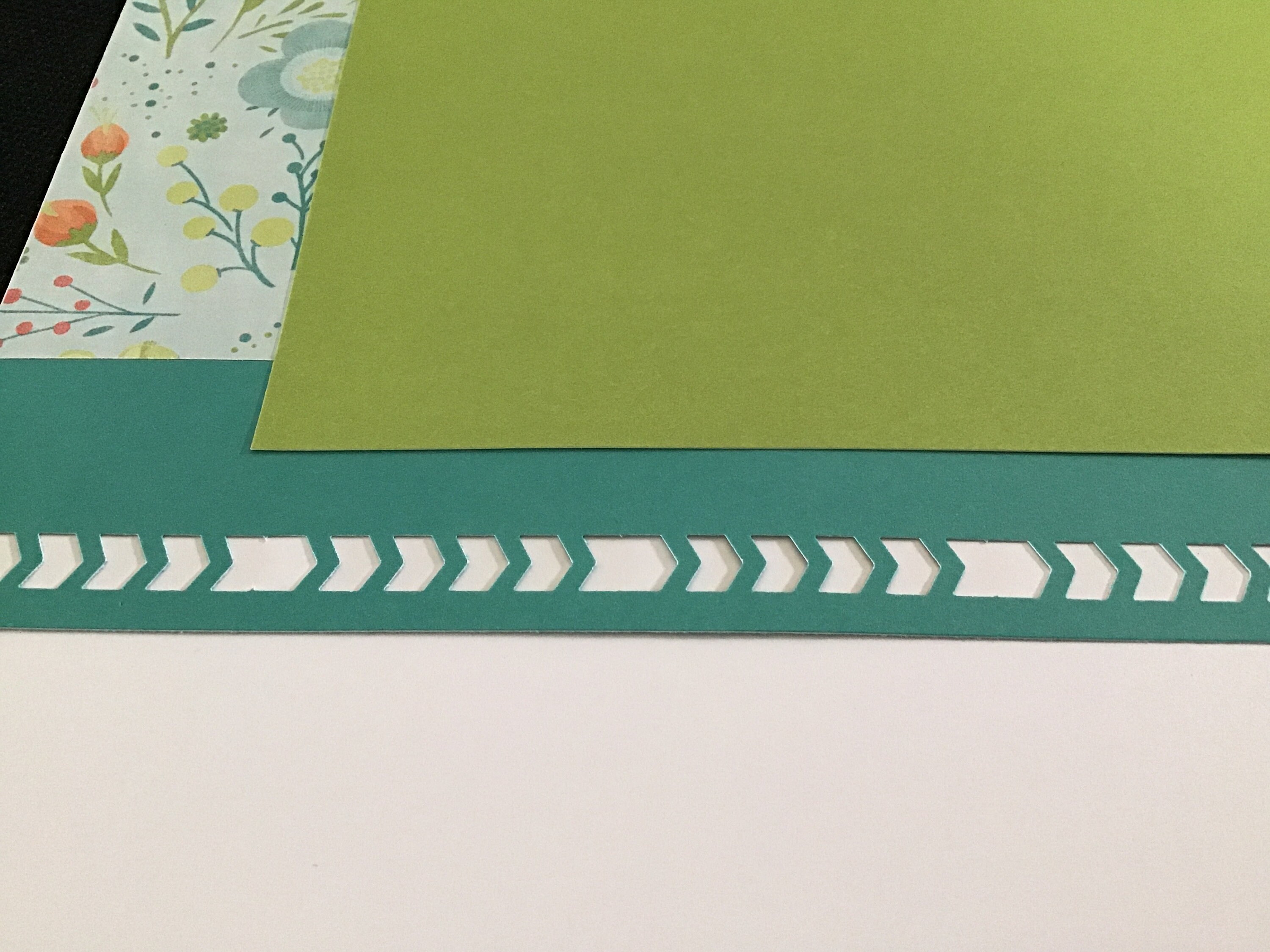 12”x12” Spring Double Scrapbook Layout - Etsy