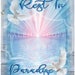Rest in Paradise Memorial Design Files 6 Files With and Without Wings ...