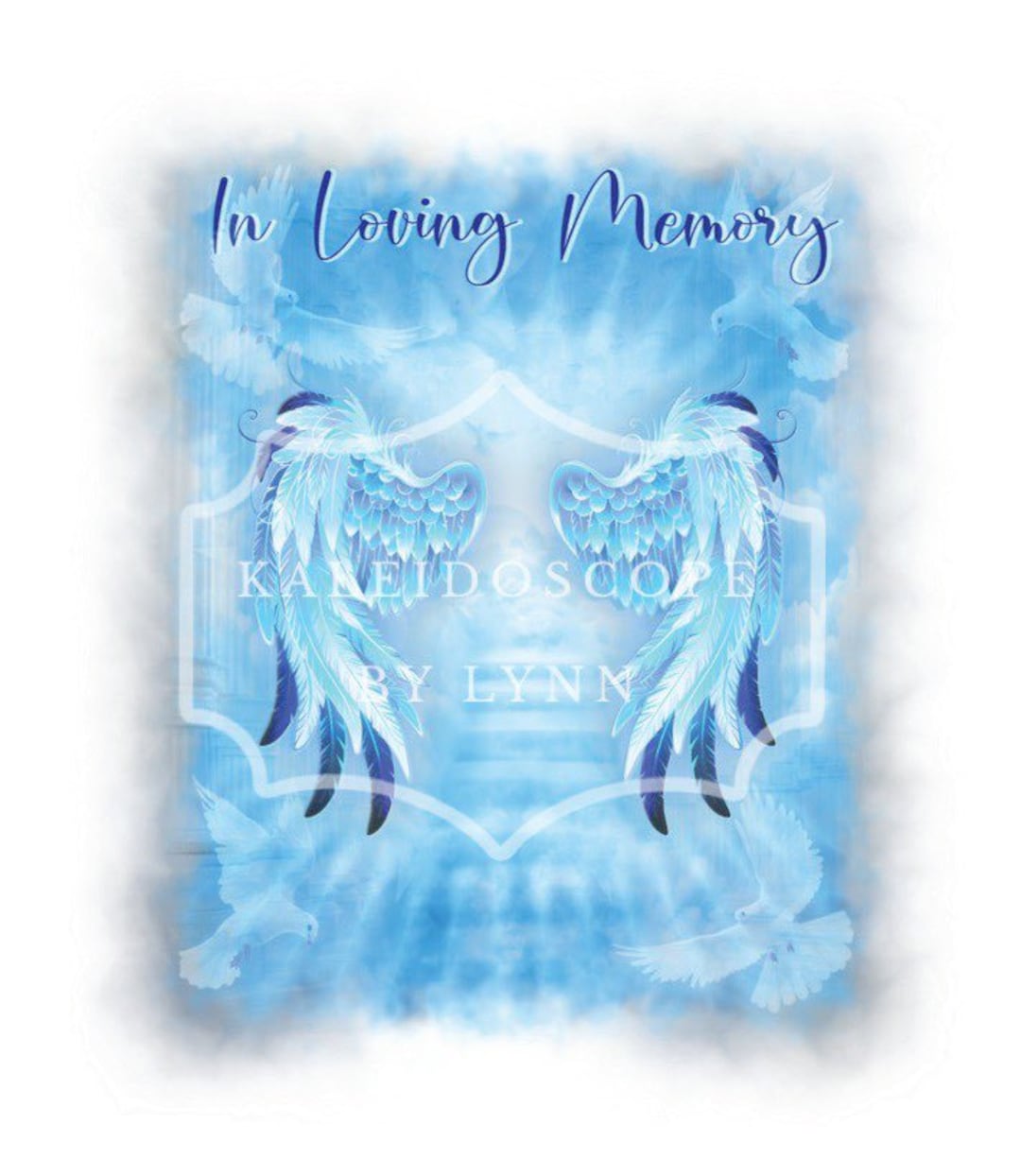 In Loving Memory Remembrance Memorial Design Files PNG Drop in Photo ...
