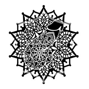 Penis Mandala SVG PNG JPG Digital Cut File for Cricut Silhouette - Etsy