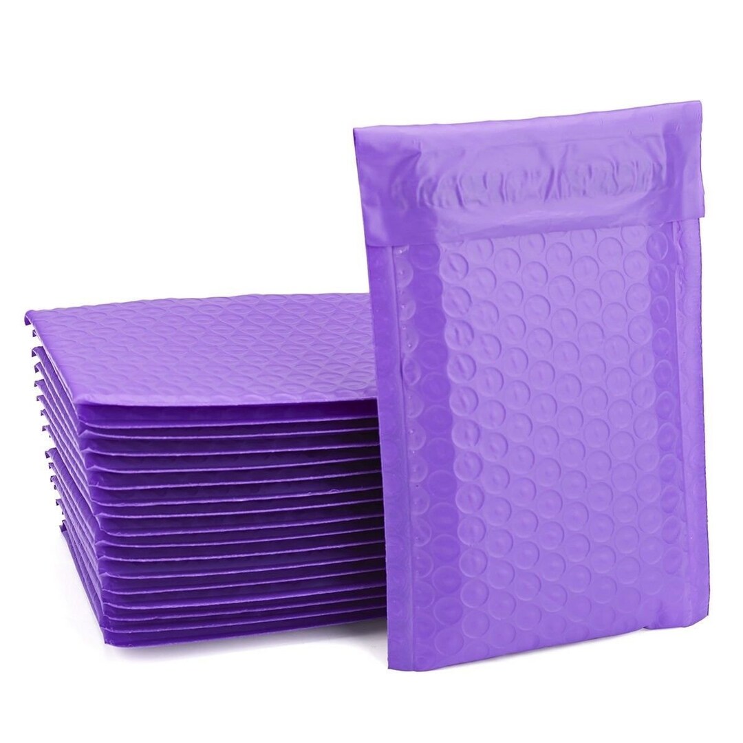 Proline 2 8.5 X 12 Purple Poly Bubble Mailers Padded Shipping Envelopes ...