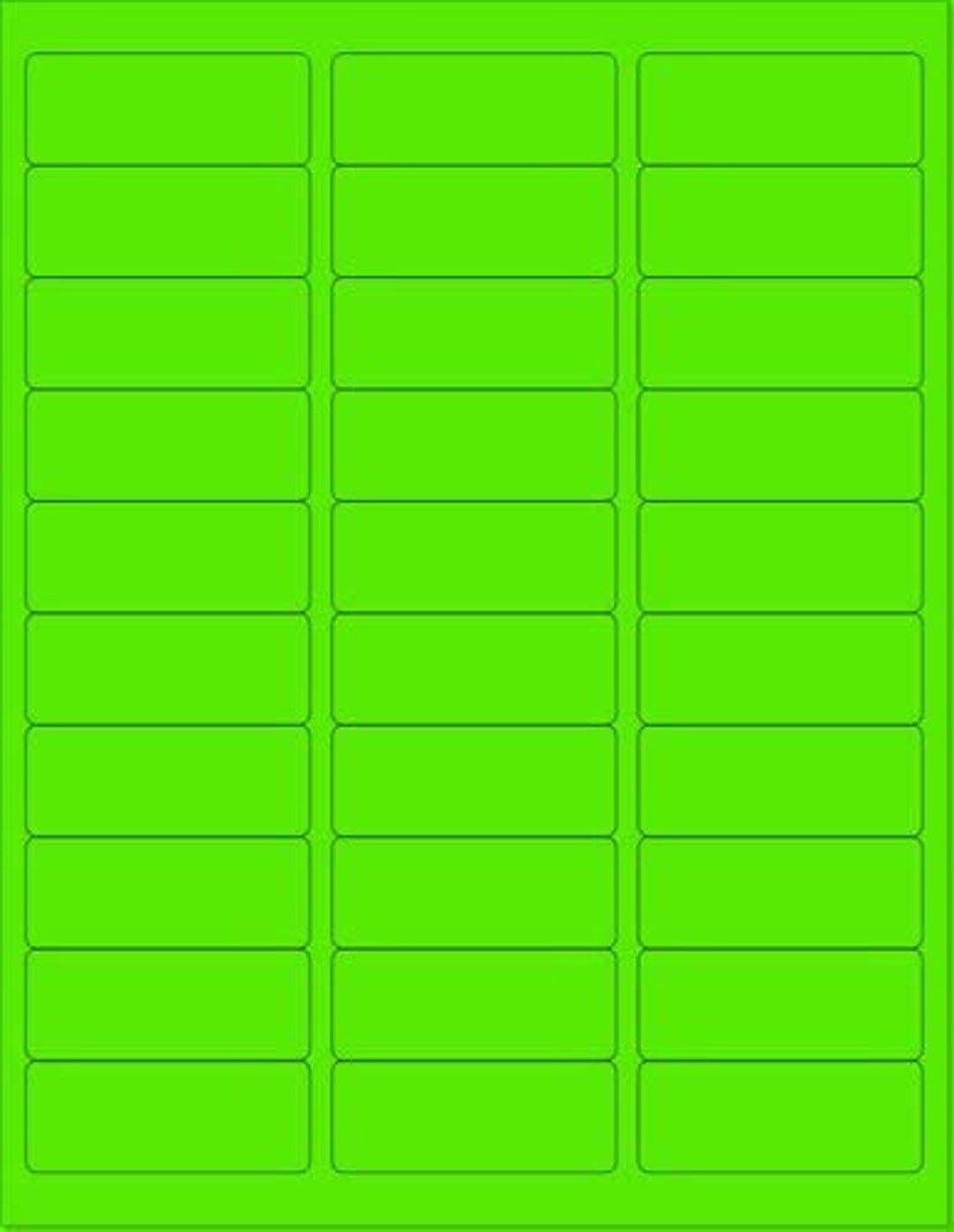 Proline® 100 Sheets 3000 Labels Same Size as 5160 30UP 30 Labels per ...