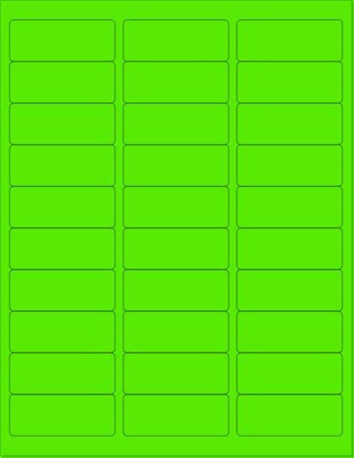 Proline® 100 Sheets 3000 Labels Same Size as 5160 30UP 30 - Etsy