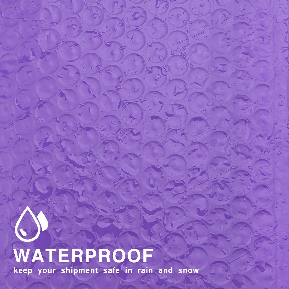 Proline 5 10.5 X 16 Purple Poly Bubble Mailers | Etsy