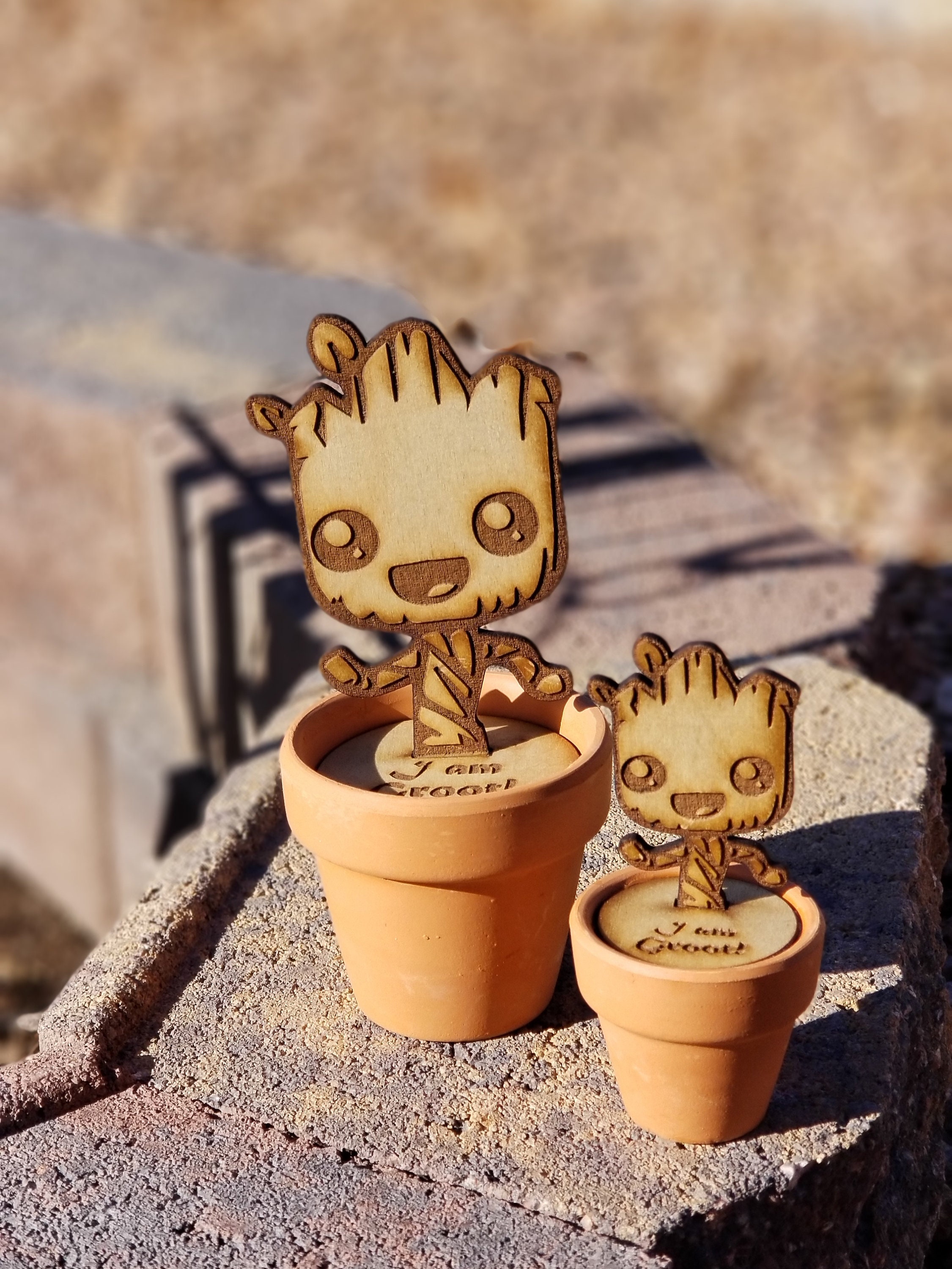 Groot Planter. Baby Groot in a Pot. Guardians of the Galaxy Groot ...