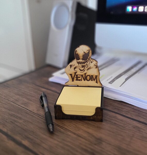 Venom Sticky Notes Holder. Venom Movie Inspired - Etsy
